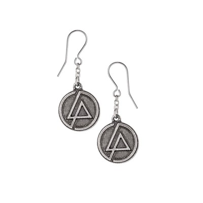 Alchemy Gothic PE19 LINKIN PARK: LP CIRCLE LOGO 吊坠耳环