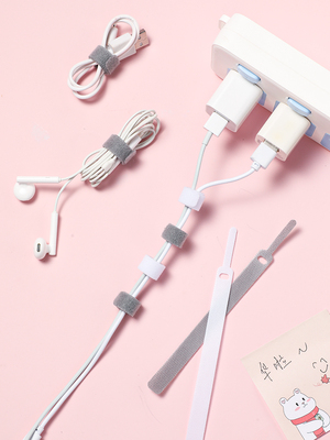 日本komeki4680绑带魔术贴电线束