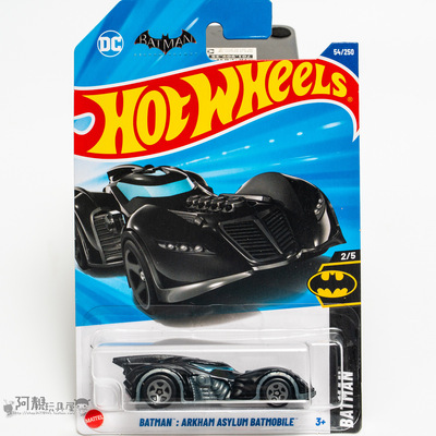2025K-54号 BATMAN:ARKHAM ASYLUM BATMOBILE蝙蝠侠 黑色 风火轮