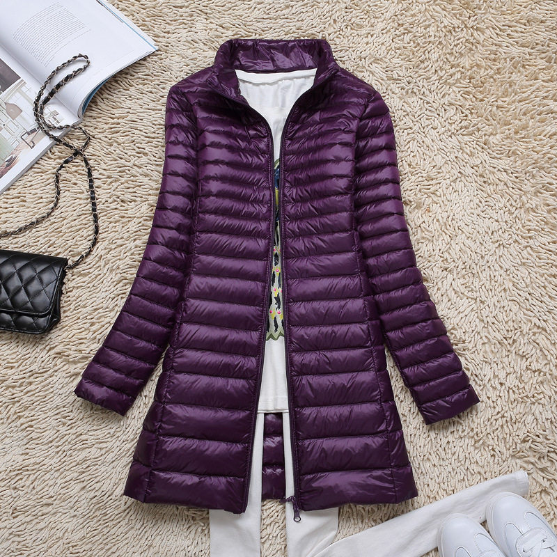 唯品会特卖断码清仓特价处理轻薄白鸭绒羽绒服女装品牌正品春秋冬