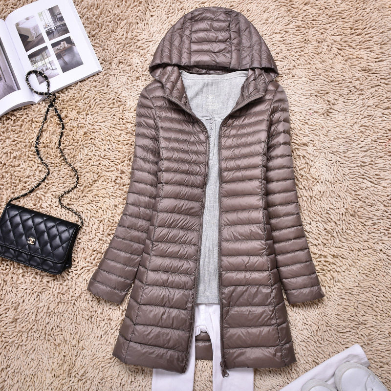 唯品会特卖断码清仓特价处理轻薄白鸭绒羽绒服女装品牌正品春秋冬