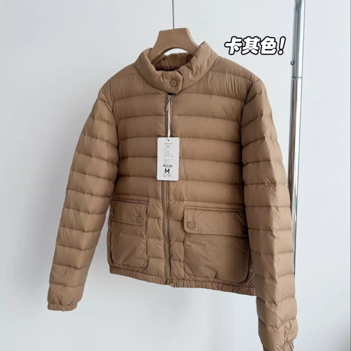 唯品会特卖断码清仓特价处理轻薄白鸭绒羽绒服女装品牌正品春秋冬