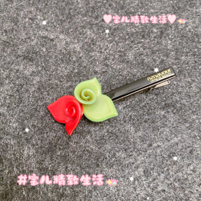 AZNAVOUR发夹边夹花朵