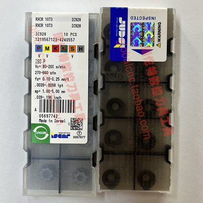RXCR 10T3 IC928以色列伊斯卡数控刀具正品ISCAR刀片 刀粒 刀杆