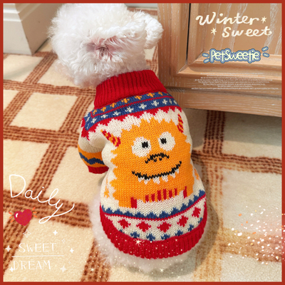 甜心《小妖怪》毛衣宠物秋冬装狗