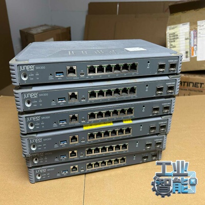 询价瞻博JuniperSRX300企业千兆防火墙6口千兆电