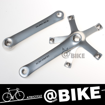 @BIKE 正品  shimano7600五爪方孔曲柄 腿长165mm 单速死飞自行车