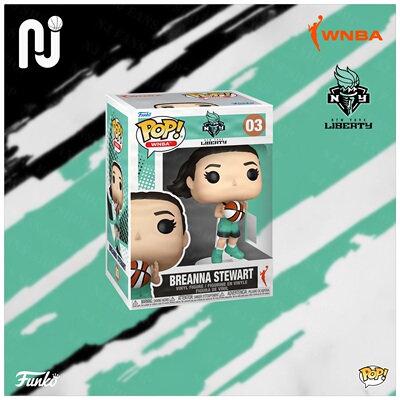 Funko Pop! Breanna Stewart 斯图尔特 WNBA Q版公仔人偶手办玩具