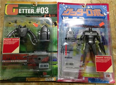 日版 海洋堂 XEBEC TOYS 三一万能侠 GETTER 真盖塔 2号 3号