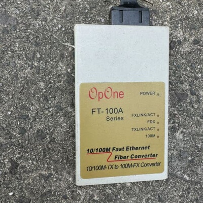 OpOne FT-100A光纤转换器，10100M Fas(议价)