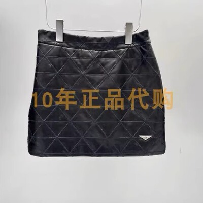 2I4Q120折DAZZLED素国内正品代购2024冬黑色短裤吊牌1599