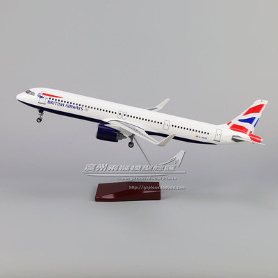 英国航空空客A321neo飞机模型