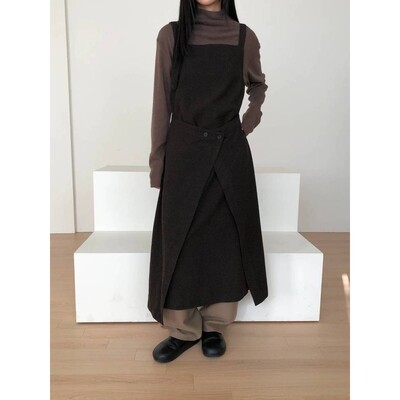 九1030韩国东大门连衣裙区BGARDER-8683269街头通勤复古纯色气质