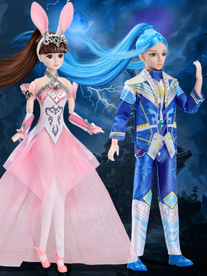 斗罗大陆小武小舞公主和唐三玩具