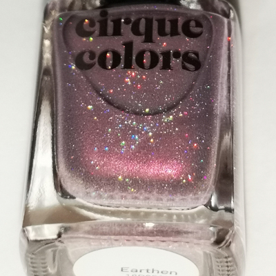 量少 白兔奶昔Cirque Colors免烤偏光指甲油Earthen和Wildflowers