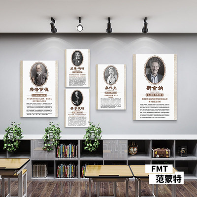 心理学家挂画斯金纳西格蒙德简介