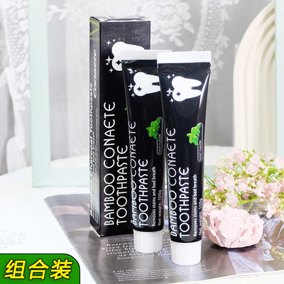 牙膏改善牙黄亮白牙齿清新口气