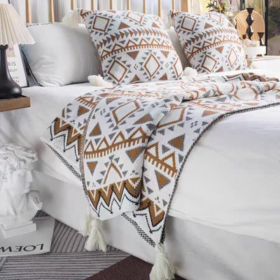 民宿高级感轻奢北欧2024新款床旗