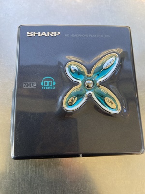 夏普SHARP MD-ST880-B蝴蝶机经典四叶草造型MDLP立体声和杜比降噪