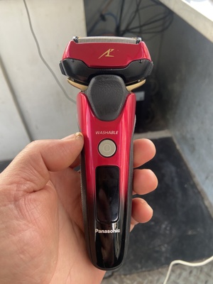 中古回流二手松下ES-CLV5B五刀头剃须刀，红色款，