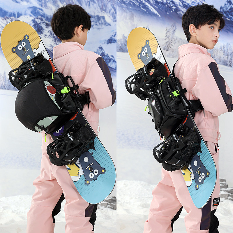 XXXsnow25款儿童单板背包野雪背包斜背滑雪包可背单板登山通勤包