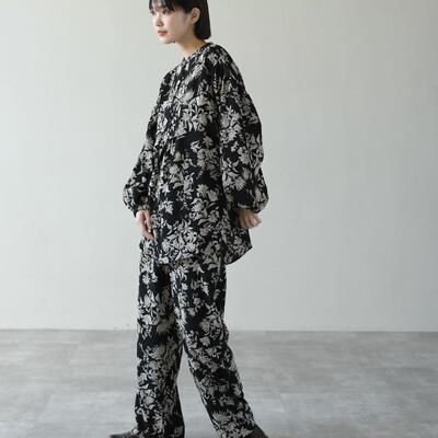 Herencia 日本4.5万高织高密 客供定染面料套装衬衫+裤子 C1-3-55