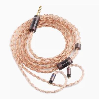 zephone泽丰金珀金铜组合混编升级线流行人声适配插头插针可选