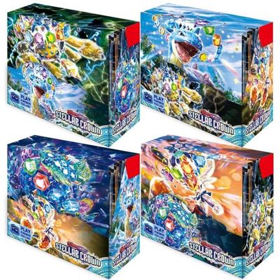 神奇宝贝卡片Stellar Crown英文版宝可梦卡牌POKEMON增强增援盲盒