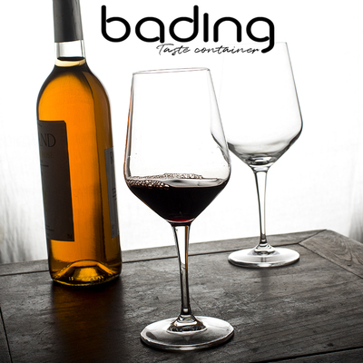 水晶玻璃冷切口红酒香槟杯西餐用