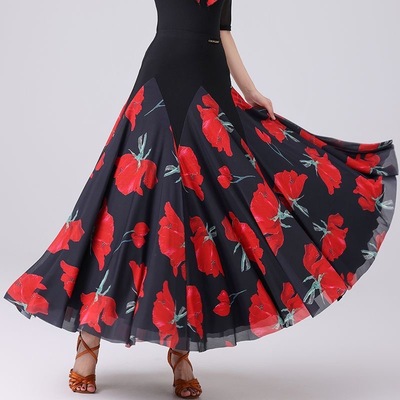 主播优选PYX-598女士新款半裙舞蹈裙子吉特巴广场舞拉丁