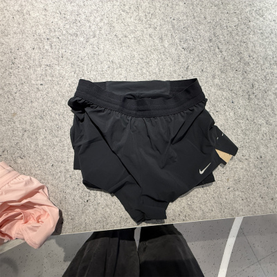 正品Nike耐克女子二合一速干跑步短裤运动训练裤子HJ5377-607-010