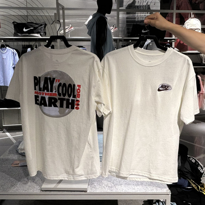 Nike/耐克背标印花圆领短袖T恤