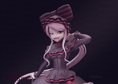 《Overlord》夏提雅·布拉德弗伦 Pink版 已分件 3D模型Stl文件