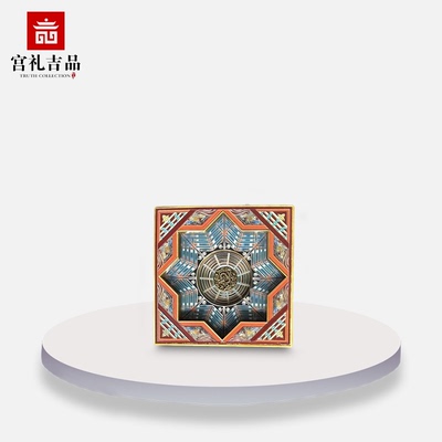 唐宋元明三层可拆卸金属冰箱贴