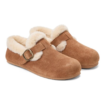Clarks其乐真皮复古舒适女鞋日常休闲保暖鞋Genuine Cow正品代购