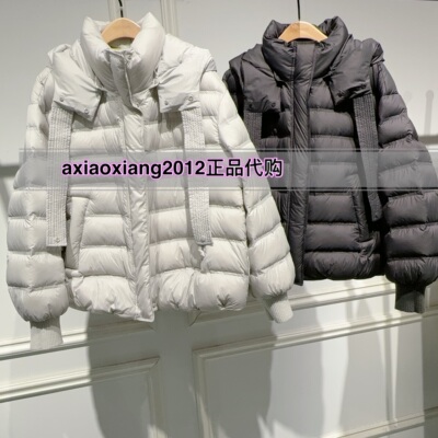 真我永恒2025冬装新款连帽羽绒服2549A72203吊1999