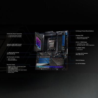 华擎X870E TAICHI 台式机游戏主板 支持AMD9900 9950X 9800X3D