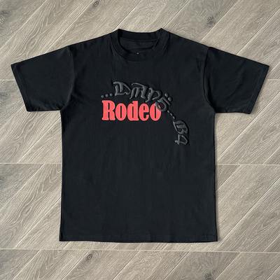 Sp5der 555555 DAYS BEFORE RODEO 字母印花 美潮男装短袖T恤TEE