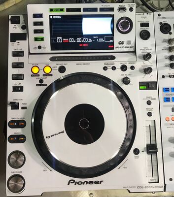 面板先锋dj贴纸打碟机保护膜白色