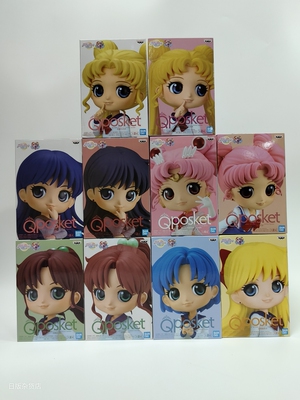 日版眼镜厂Q posket美少女战士小小兔爱野美奈子月野兔校服款手办