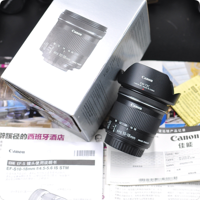 佳能EF-S 10-18mm 15-85 18-200超广角变焦单反防抖镜头