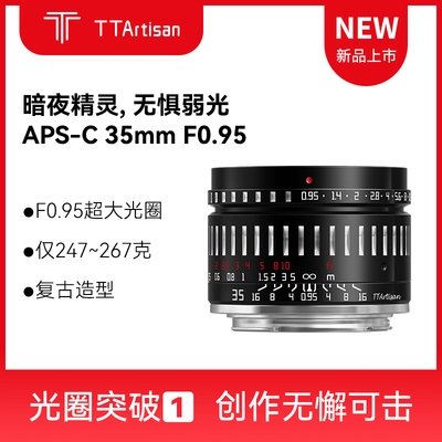 铭匠光学35mmF0.95超大光圈