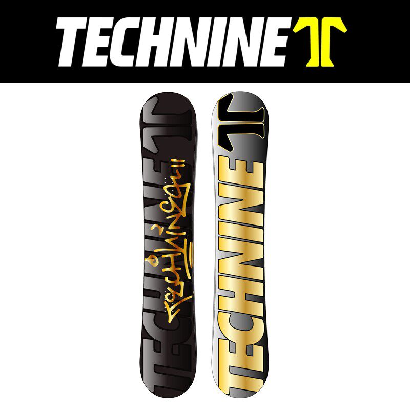 美国Technine T9单板滑雪板平花公园自由式雪板固定器套装男款_虎窝淘