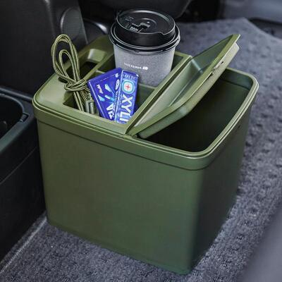 日本GORDON MILLER户外露营车载垃圾箱置物盒杂物箱大容量翻盖式