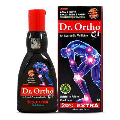 印度Dr.Ortho Pain Relief Oil 阿育吠陀关节活络油