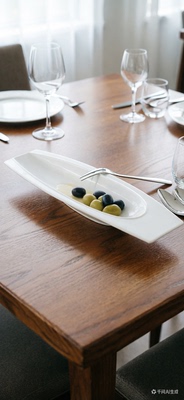 陶瓷不规则餐具菜盘子