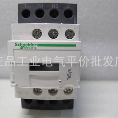 正品现货 LC1D128FDC/LC1D128FD 施耐德直流四极接触器12A DC询价