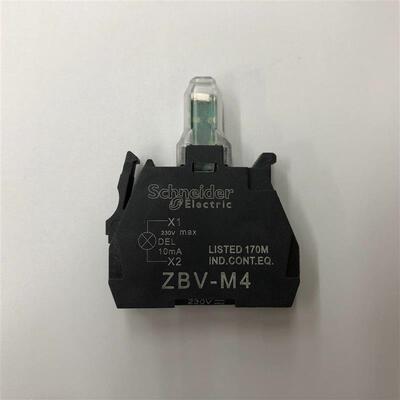 原装正品ZBVM4  230V LED施耐德红色指示灯座询价