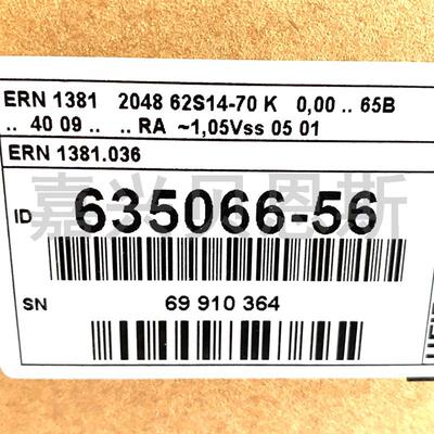 ERN1381 2048 ID385489-56/635066-56海德汉原装全新编码器模询价