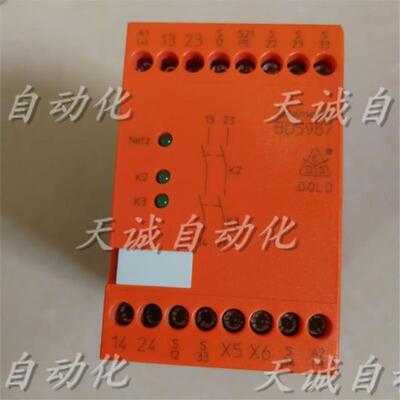 德国多德DOLD安全继电器BD5987 BD5987.02 订货号0037332询价